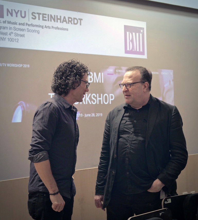 BMI/NYU TV Scoring Workshop Mentors Aspiring Composers (Decter, Be ...