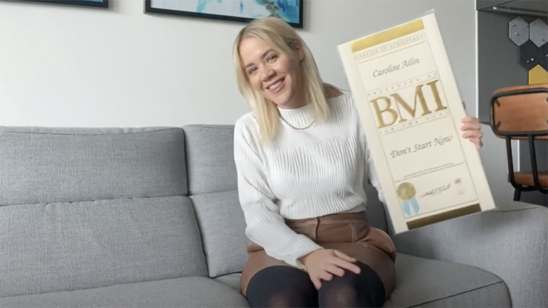 Carolin Ailin | Caroline Ailin Wins a Pop Award for “Don’t Start Now ...