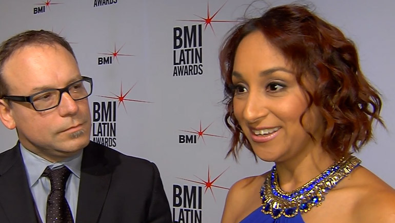 Cynthia Bague | Cynthia Bague entrevistado en los 2015 Premios Latinos ...