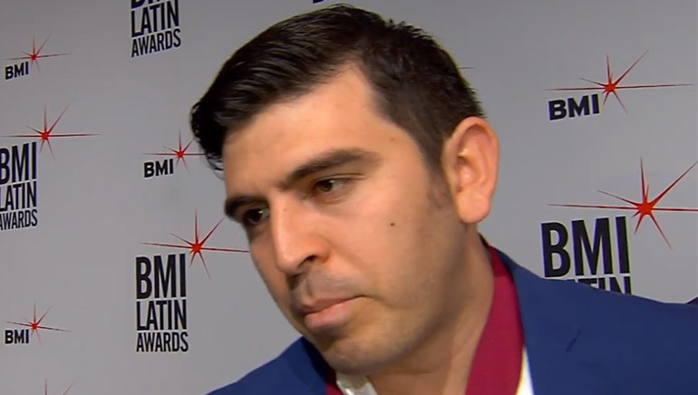 Javier Cuen | Javier Cuen entrevistado en los 2015 Premios Latinos BMI ...